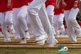 10,000 Bamboo Dancers Celebrate Across Hainan
