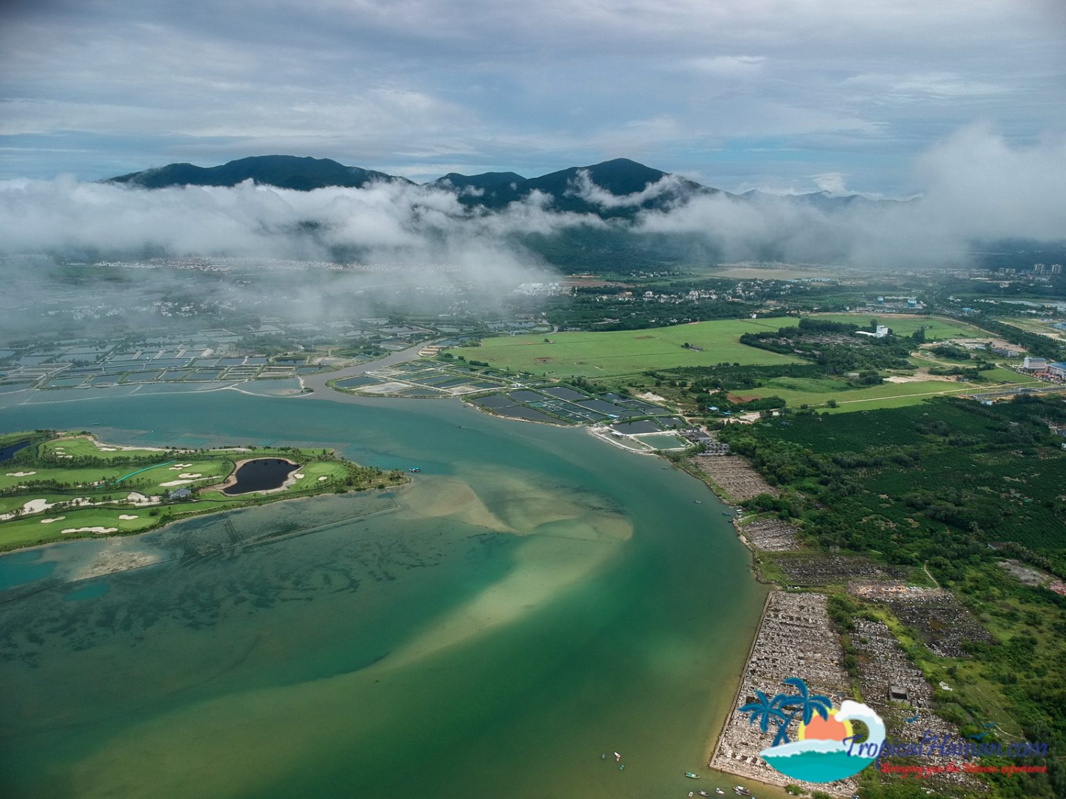 Stunning drone photos show the beauty of Hainan Island ...
