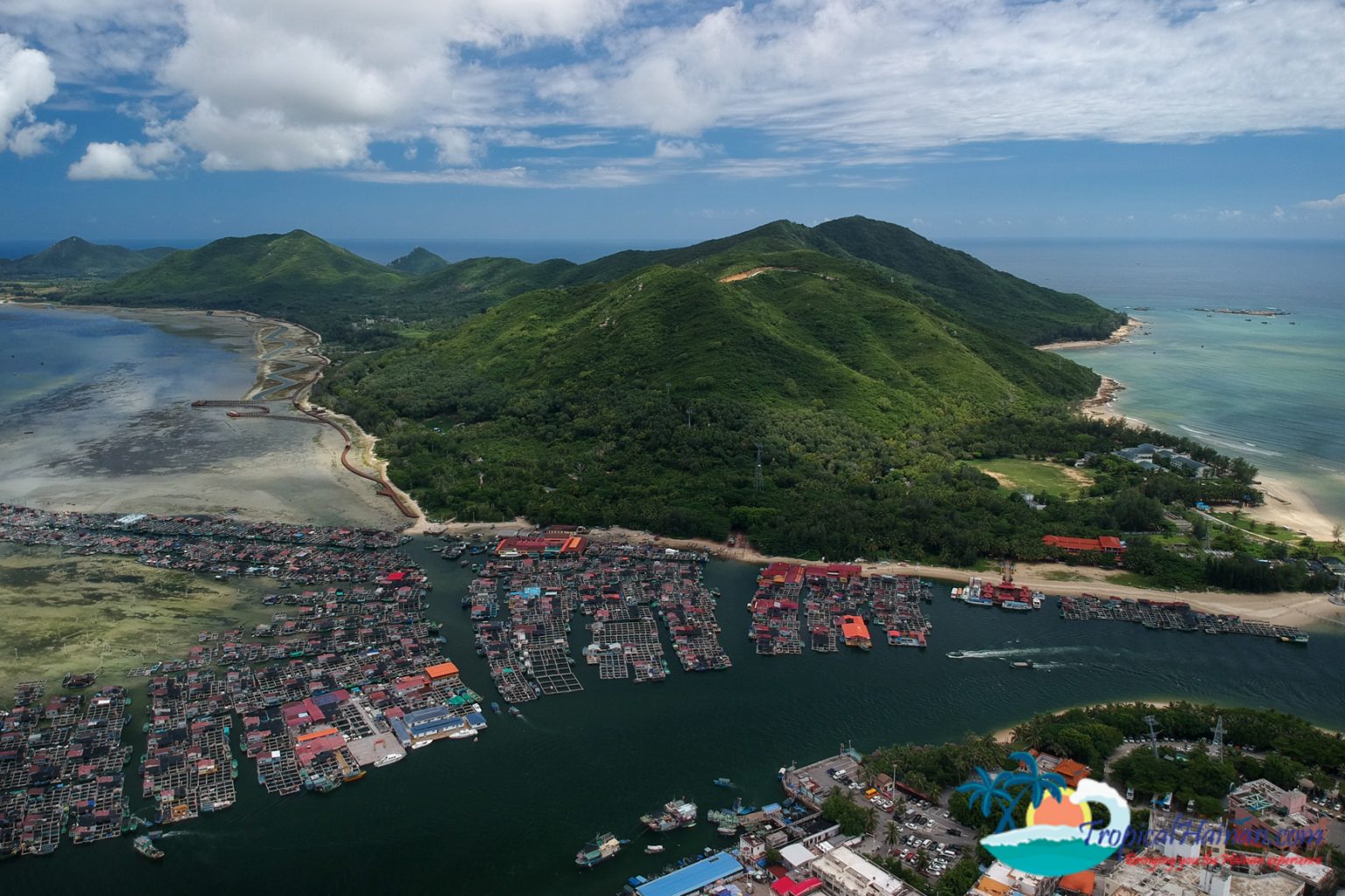 Stunning drone photos show the beauty of Hainan Island ...