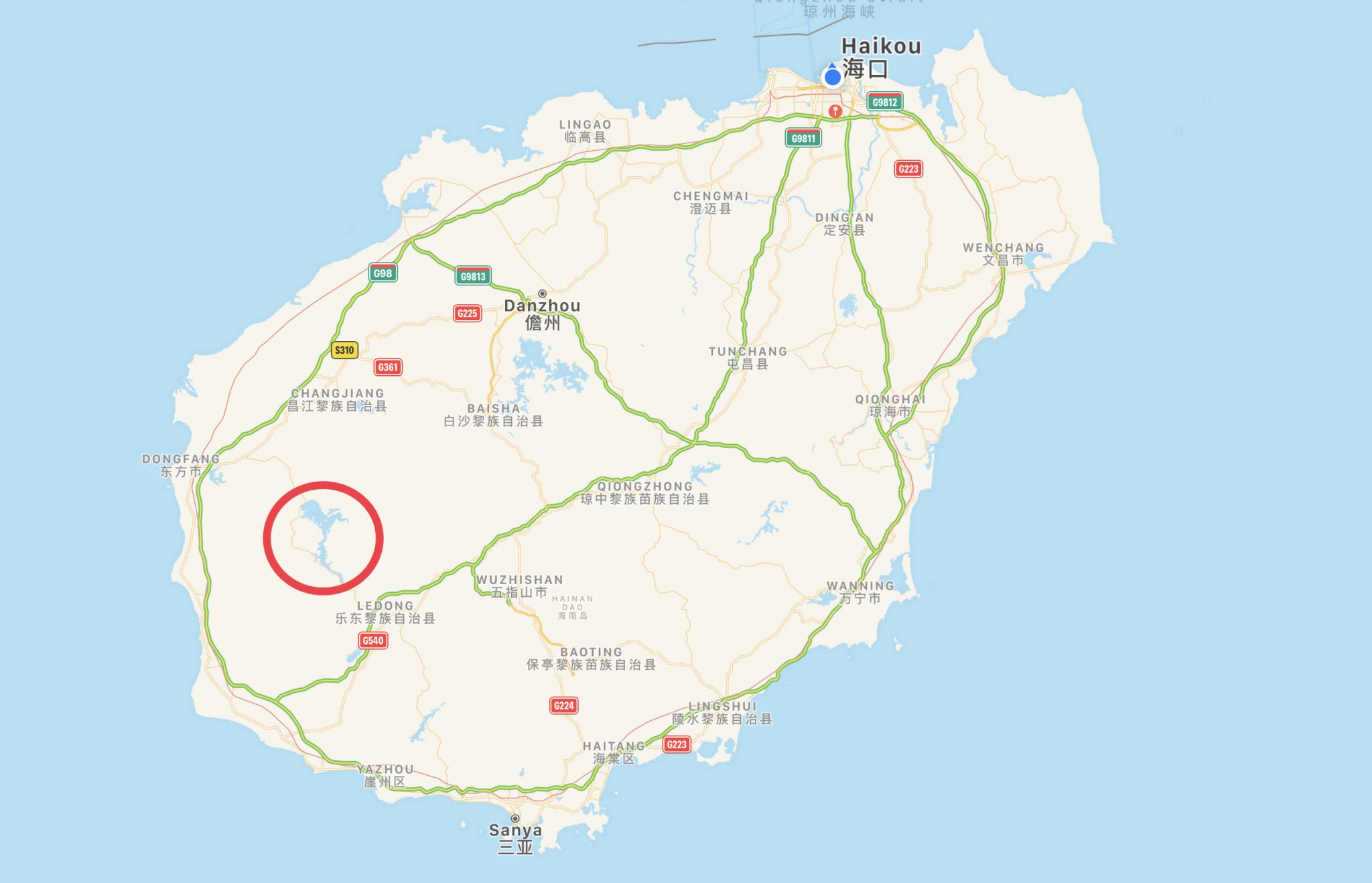 One of the best spots for camping on Hainan island. - TropicalHainan.com