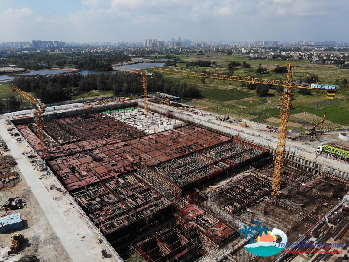 Progress of the Jiangdong New Area in the Hainan Free Trade Zone, from ...