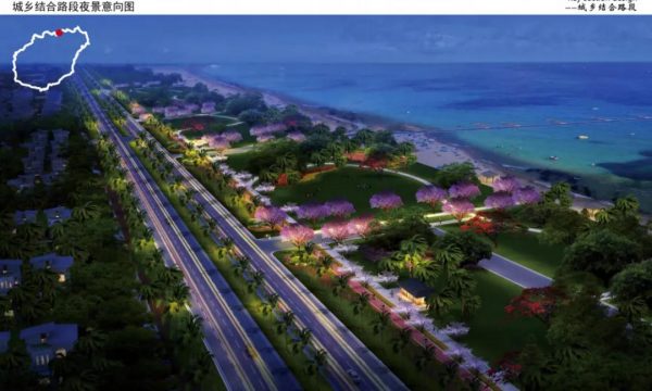 Construction of Hainan's "No. 1 National Coast Scenic loop highway" is ...