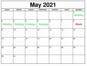 2021 Holiday updates - 8 days off, over 2 holidays coming soon ...