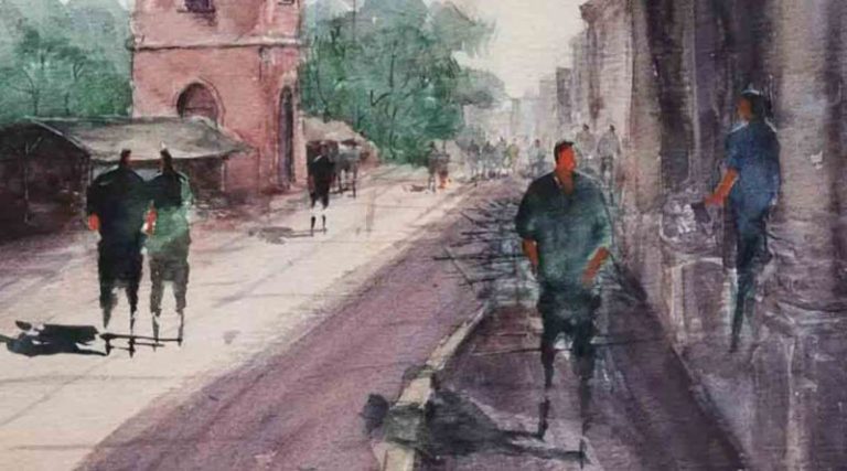 Haikou Urban Sketchers recent outing to the Haikou Clock Tower ...