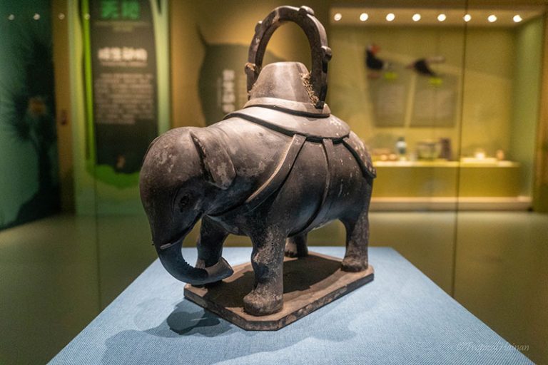 Animal shaped cultural relic exhibition at Hainan Museum ...