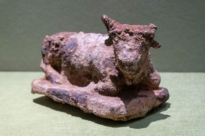 Animal shaped cultural relic exhibition at Hainan Museum ...