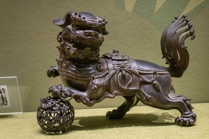Animal shaped cultural relic exhibition at Hainan Museum ...