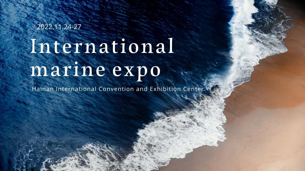 International marine expo Thursday 24 to Sunday 27 - TropicalHainan.com