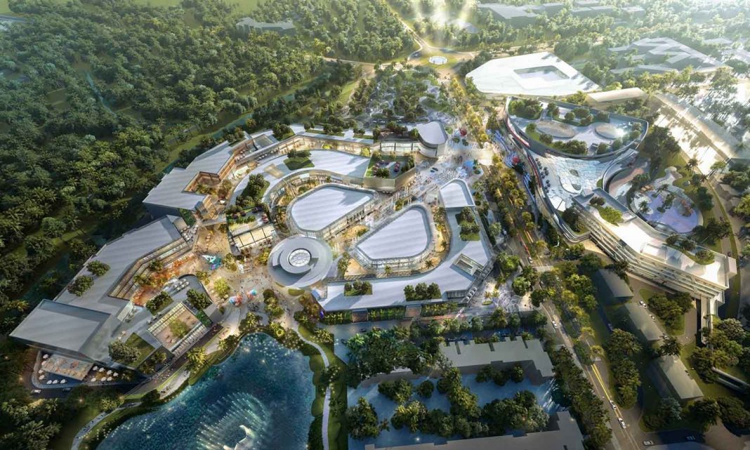 DFS is making an "unprecedented investment” in the 128,000-square meter project in Hainan island ...