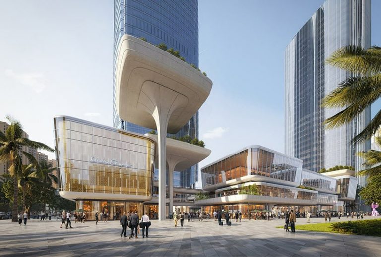 Aedas designs new terrace landscaped shopping district for Haikou ...