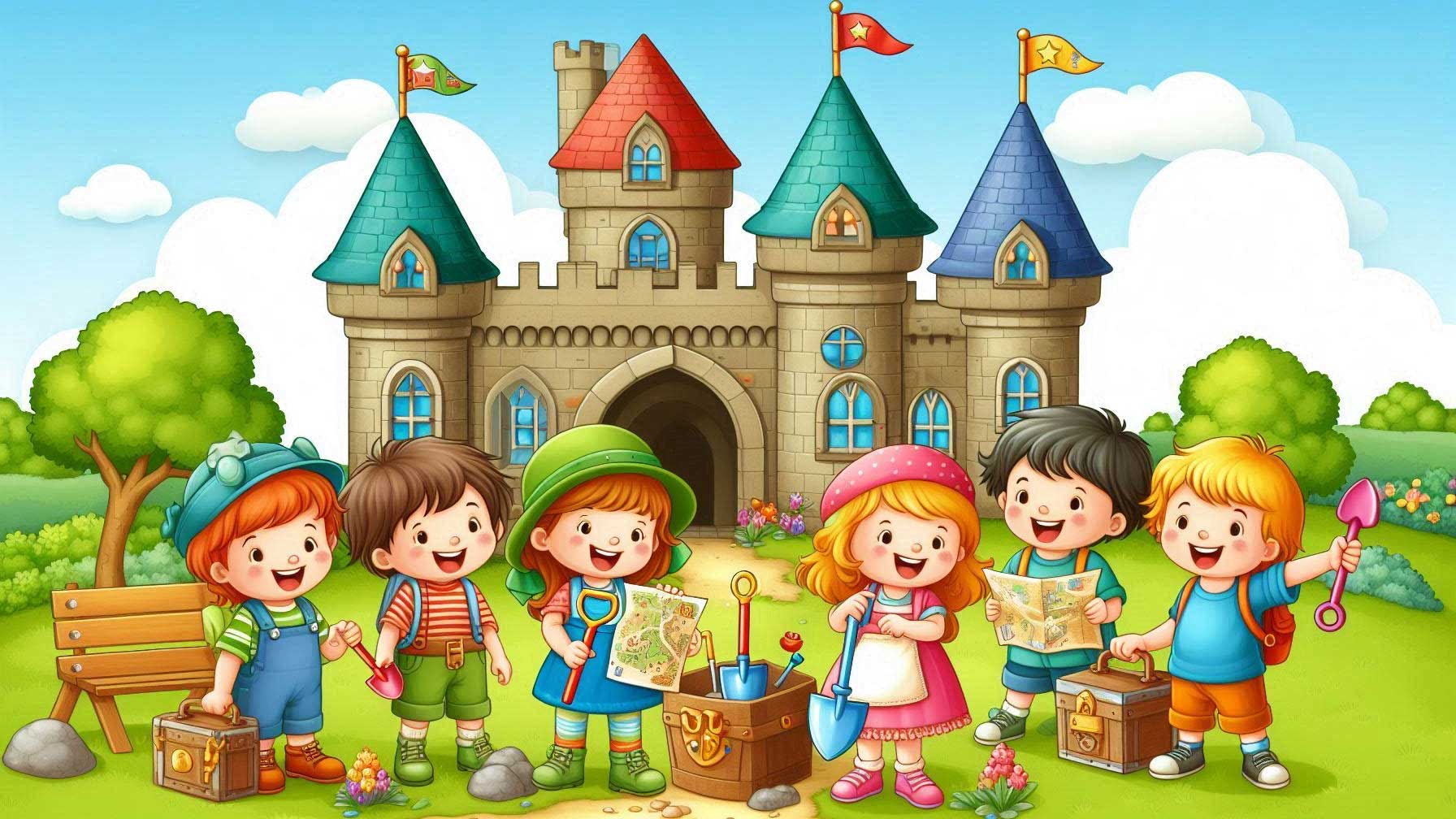 Join the Ultimate Castle Treasure Hunt Adventure! 1–3-year-olds ...