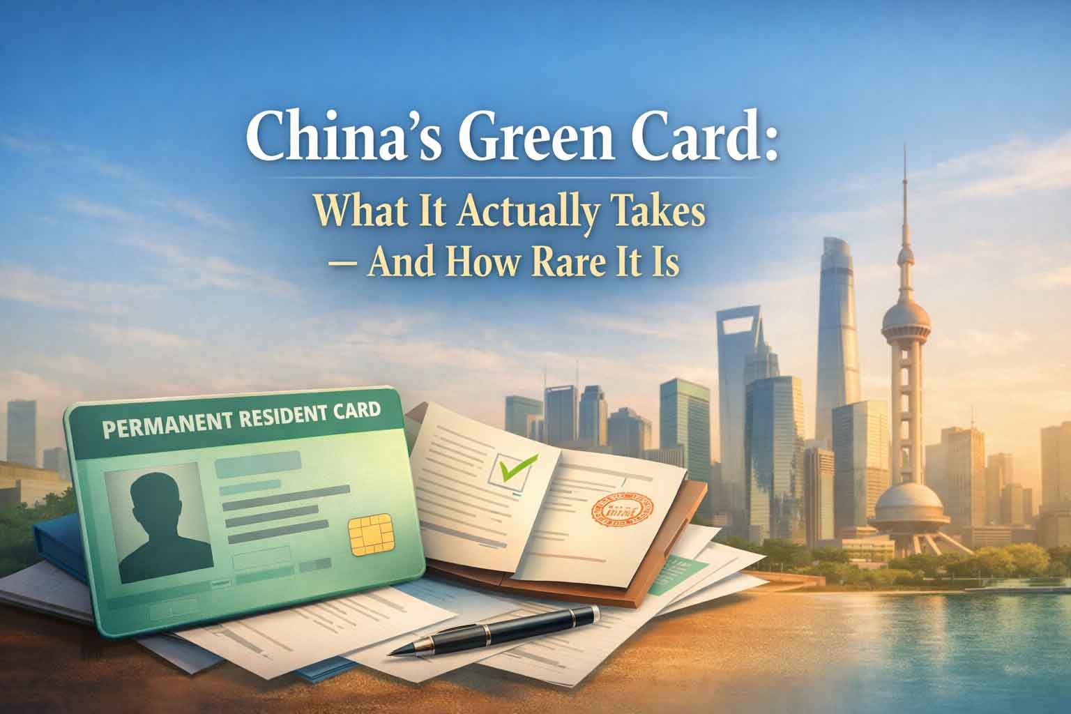 China's Green Card: How Rare It Is and What It Takes to Get One